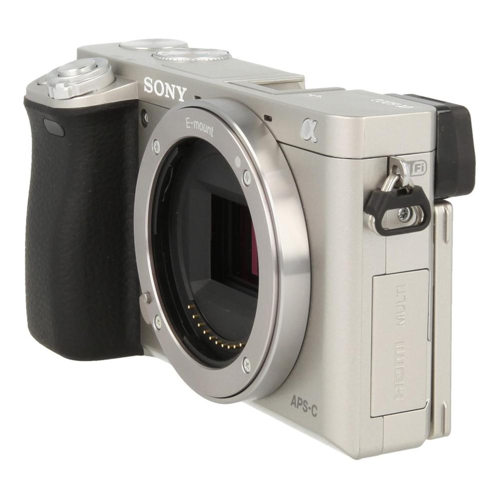 Sony Alpha 6000 / ILCE-6000 Body silber | asgoodasnew