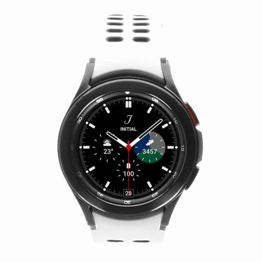 Samsung Galaxy Watch 4 Classic LTE 42mm schwarz mit Extreme Sport Band weiß